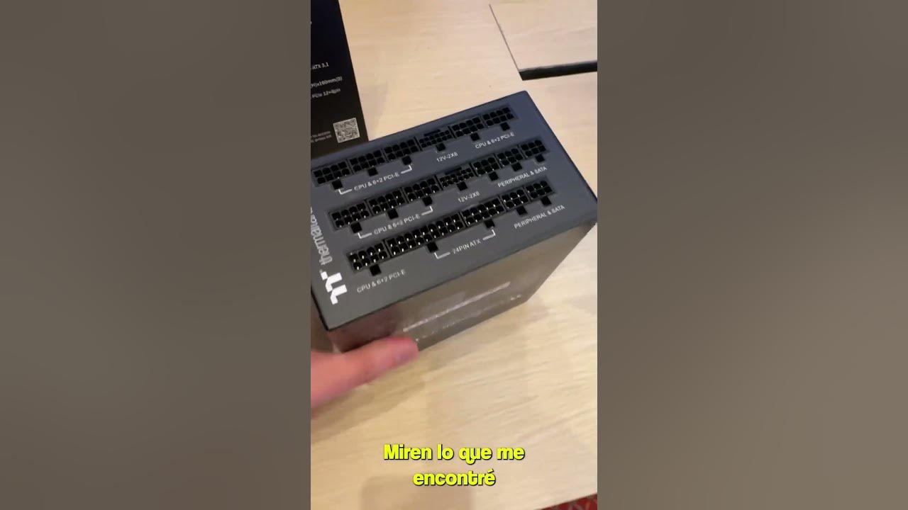 Thermaltake Toughpower TF3 Titanium fuente para dos RTX 40 - YouTube