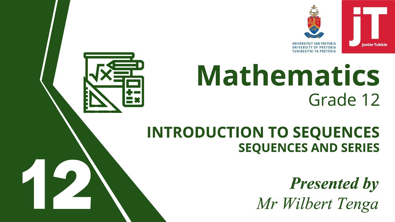 Gr 12 Maths - Sequences and Series - 1 - Introduction to Arithmetic ...