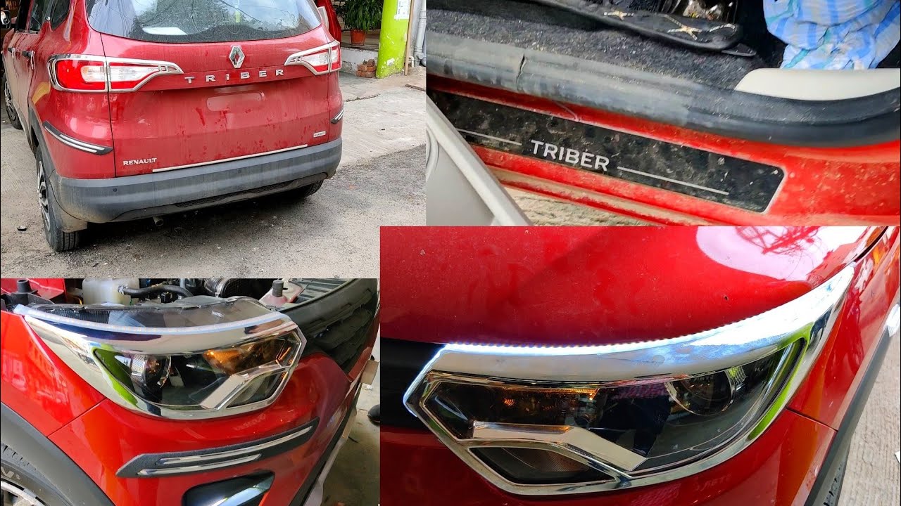 Renault Triber Matrix DRLS, Floating Indicators, || Renault Triber ...