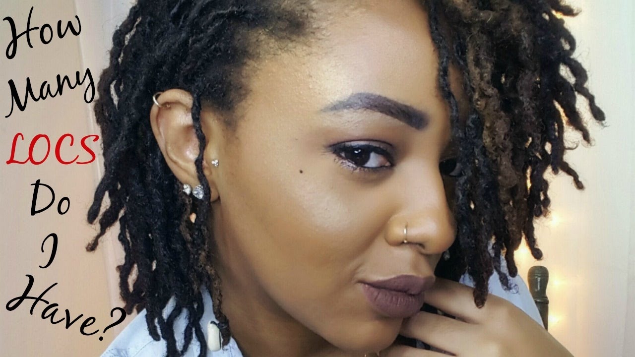 How Many Locs Do I Have? - YouTube