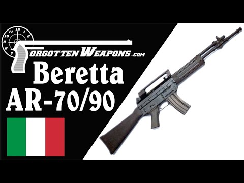 Italian GWOT Steel: the Beretta AR-70/90