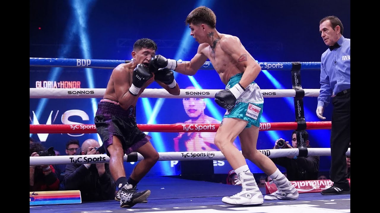 Rodrigo Ruíz vs. César Paredes - Boxeo de Primera - TyCSports - YouTube