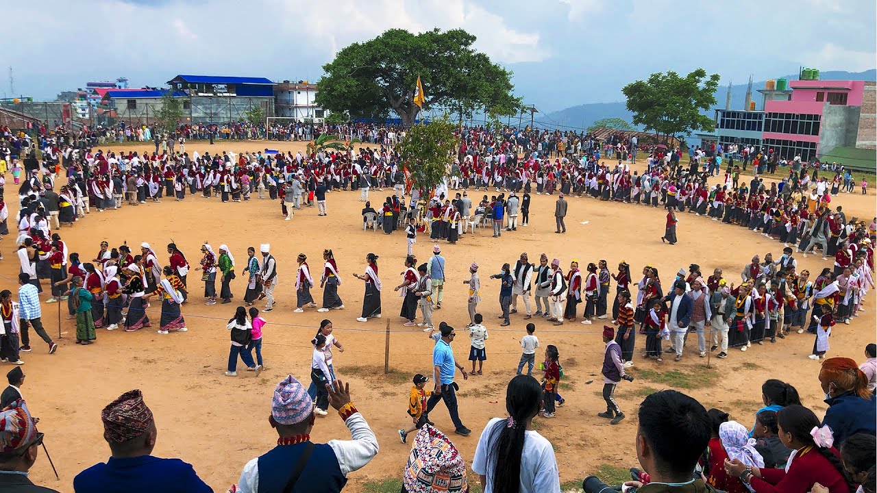 Ubhauli Sakela Dance 2080 - Bhojpur Tudikhel - Kirate Rai Culture ...