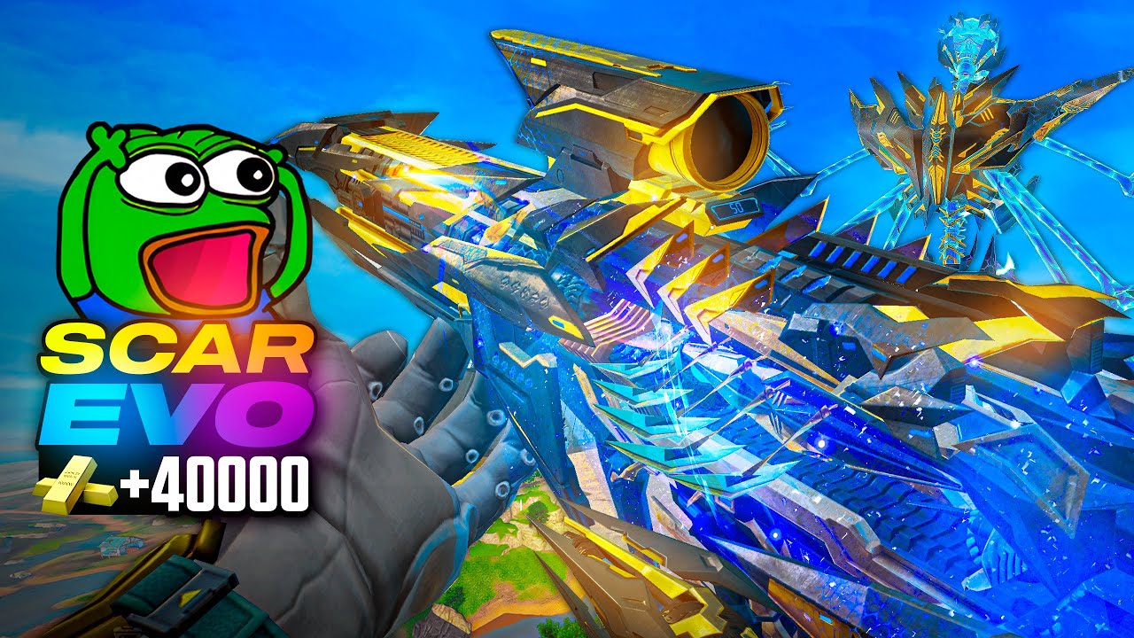 COMPRÉ la NUEVA EVO Scar: Estelar y la subí al MÁXIMO NIVEL 💀 | BLOOD ...