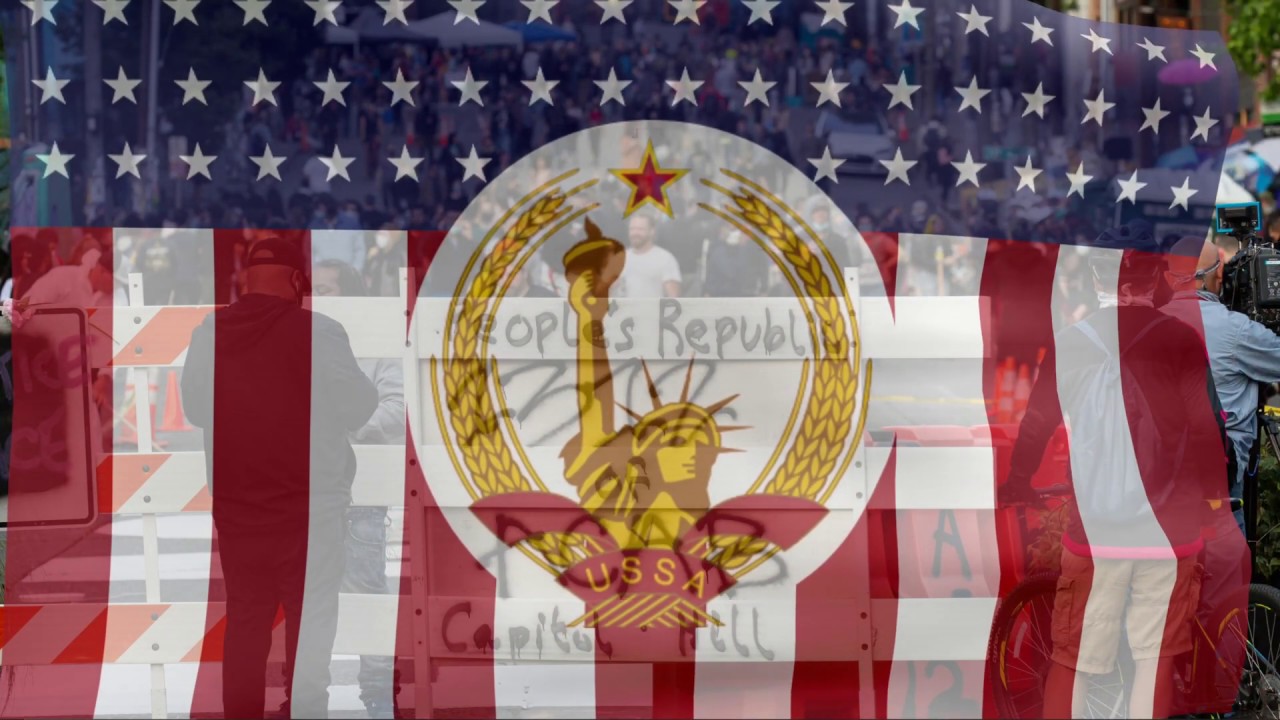 USSA Flag And The Internationale|People’s Republic Of Capitol Hill|CHOP ...