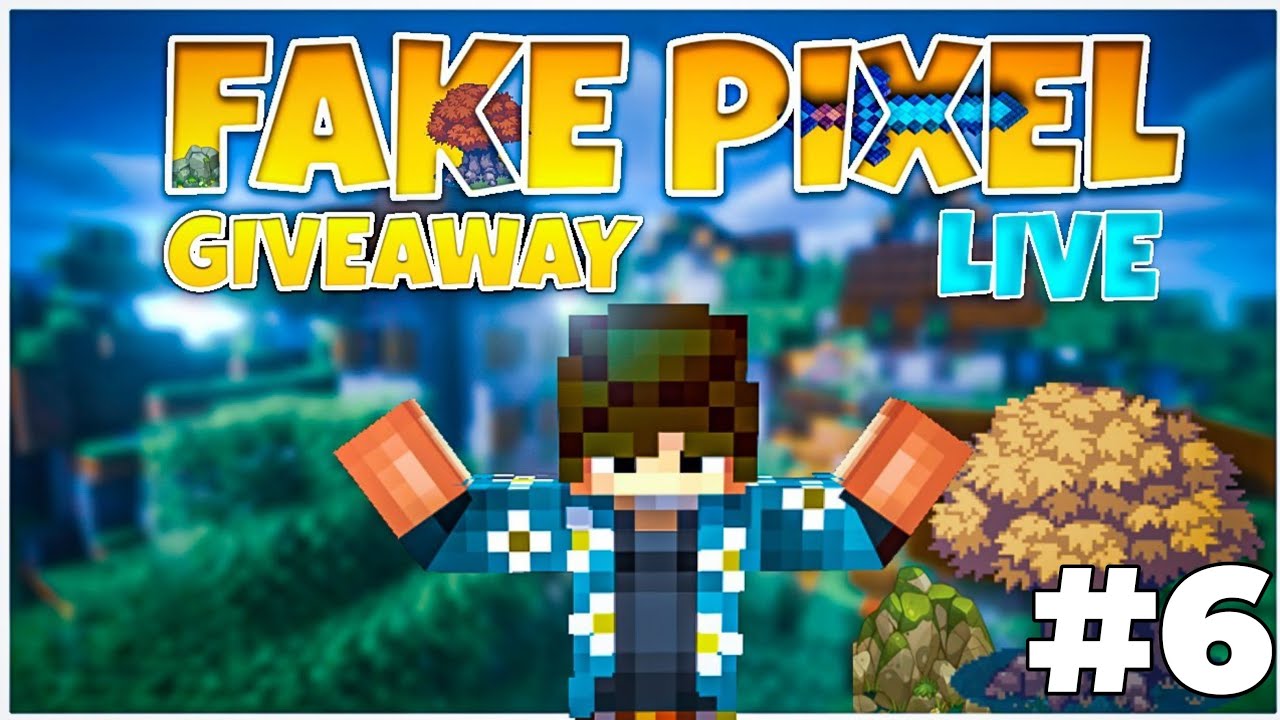 Fakepixel Live And Doing Giveaway || Fakepixel Giveaway || #fakepixel # ...