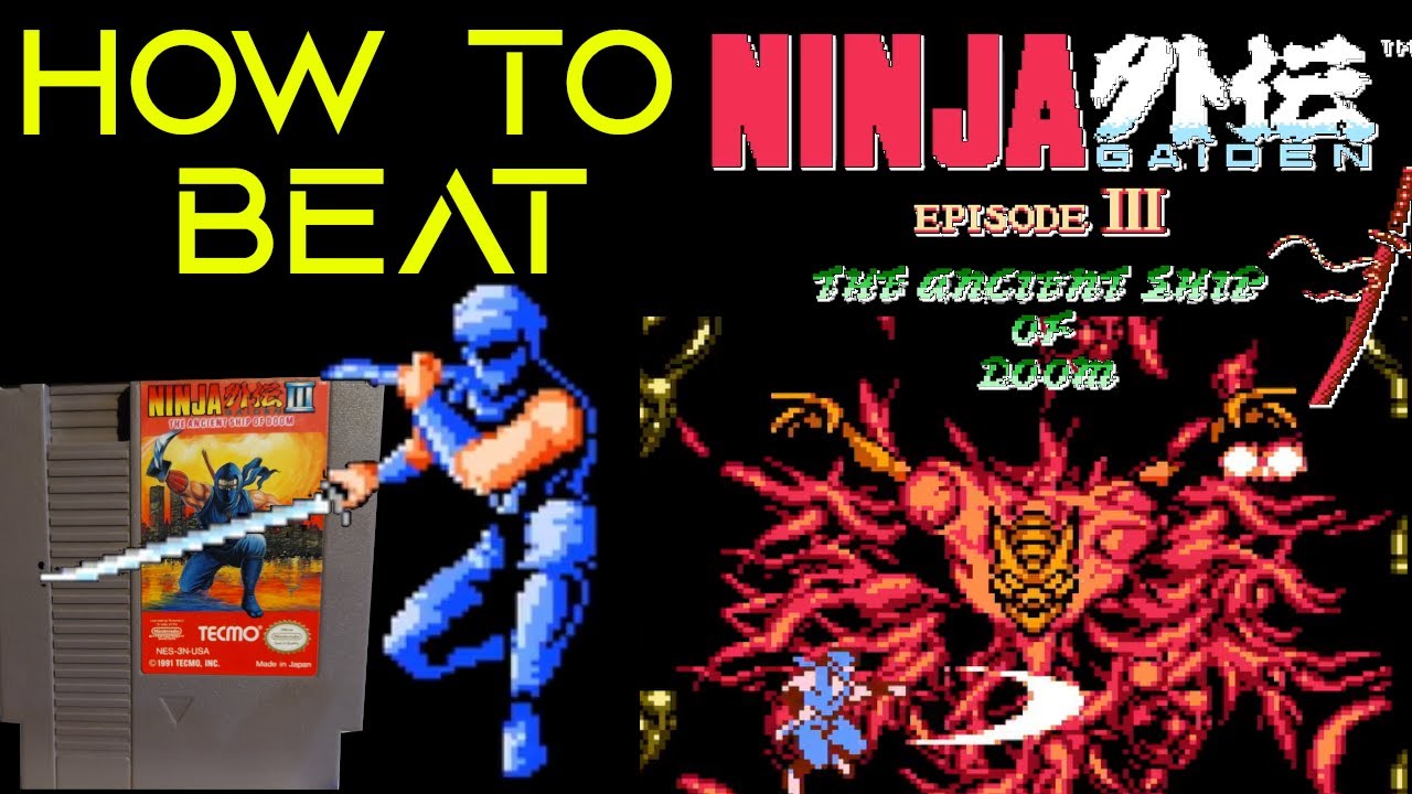 How to Beat Ninja Gaiden III [NES] walkthrough /guide - YouTube