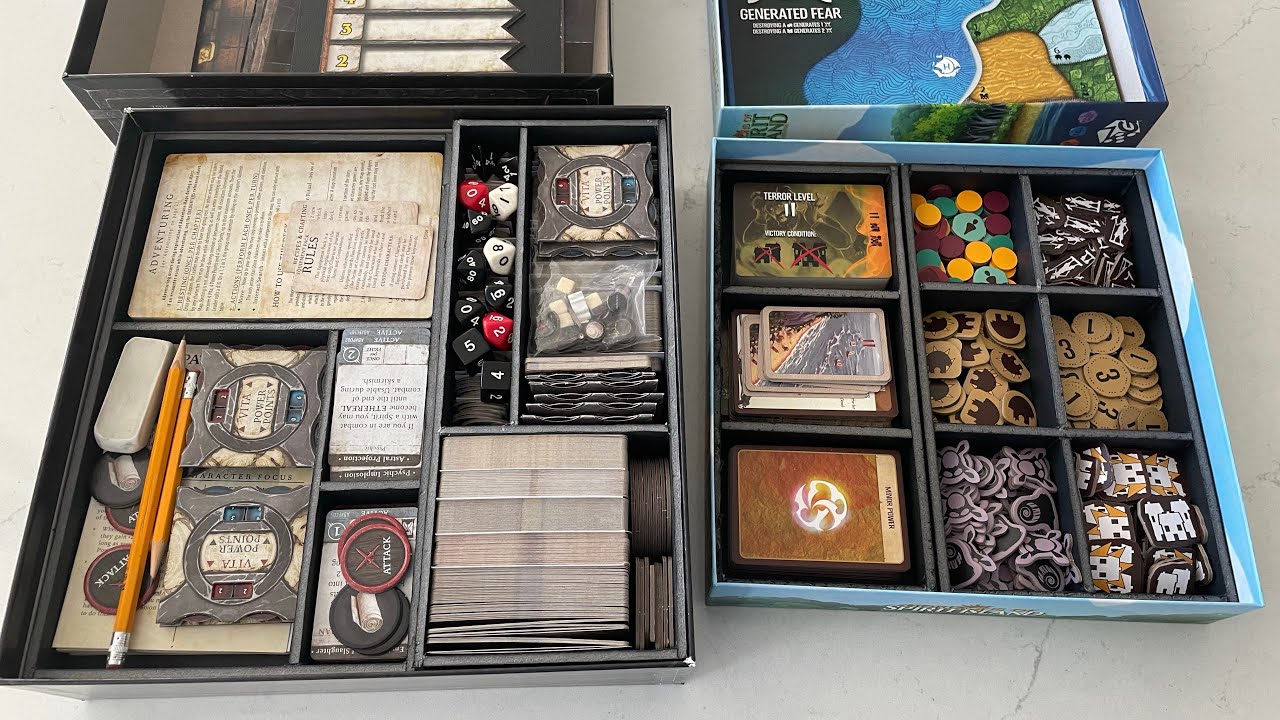 Make a board game organizer to make your gaming experience better - YouTube