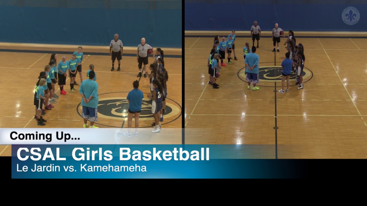 LJA vs. Kamehameha CSAL Girls Basketball - YouTube