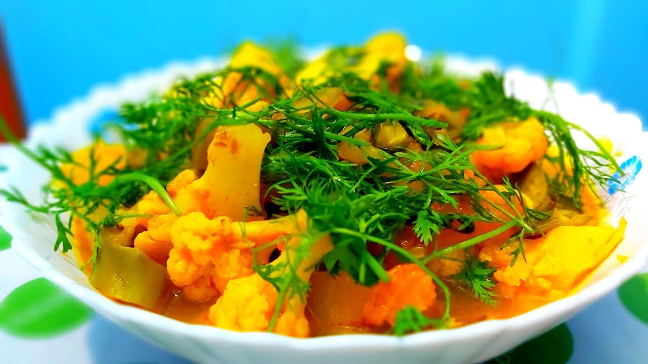 Mix Vegetable Recipe|মিক্সড ভেজিটেবল রেসিপি| || Pachmishali Vegetable ...