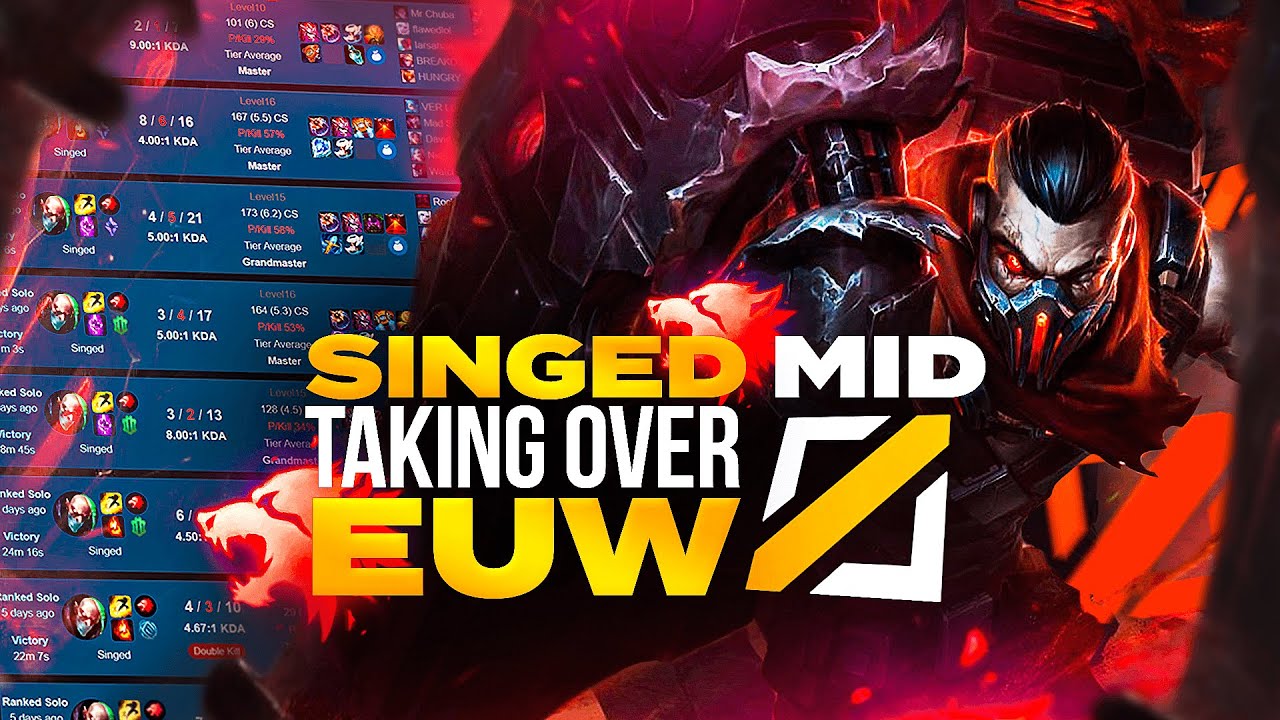 This 1000LP EUW Singed player found the secret to climbing... - YouTube