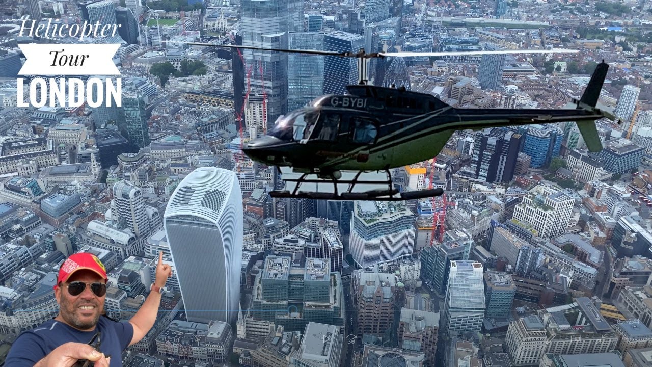London Aerial view ! Helicopter Tour - YouTube