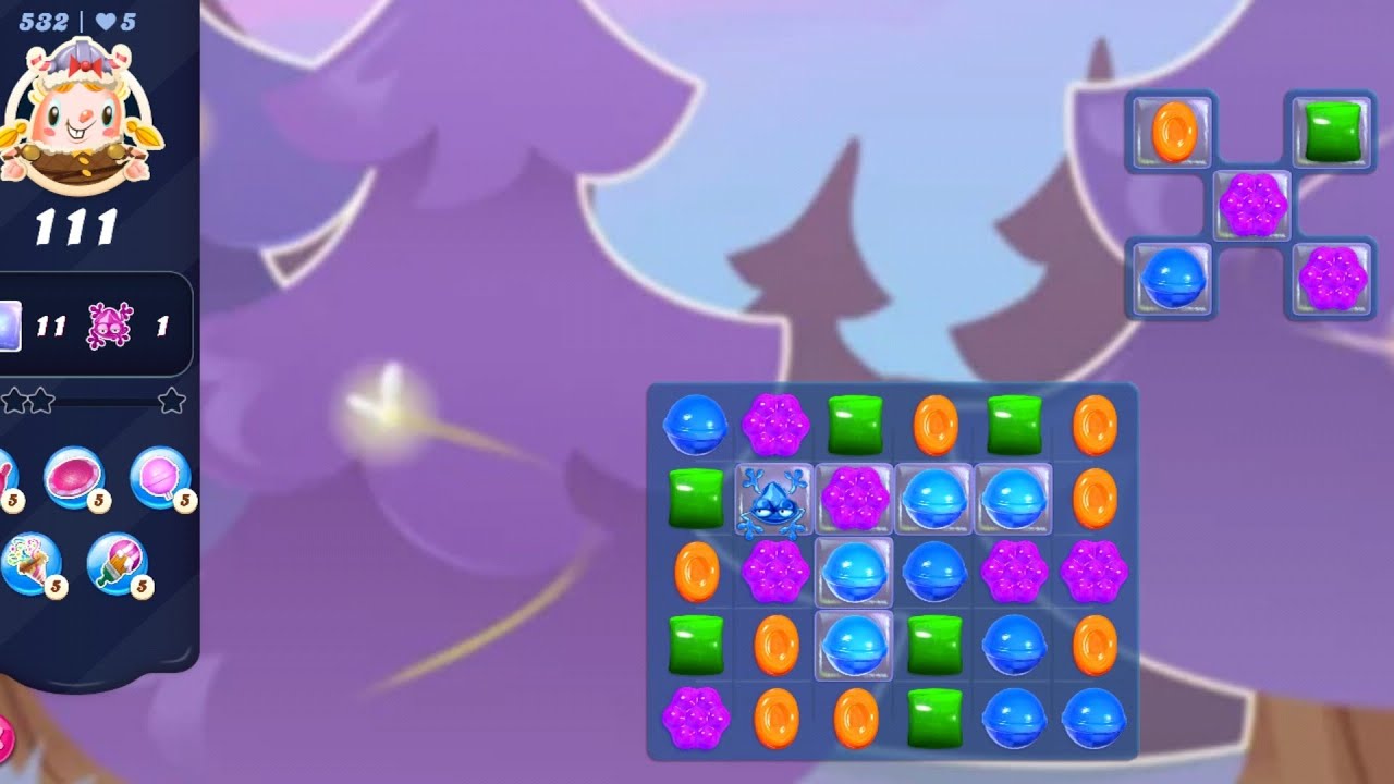 candy crush saga level 532... - YouTube