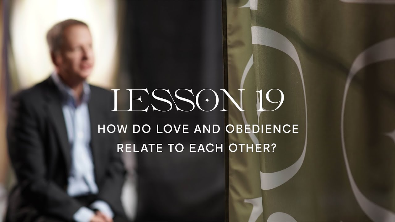 How Do Love And Obedience Relate To Each Other? - YouTube