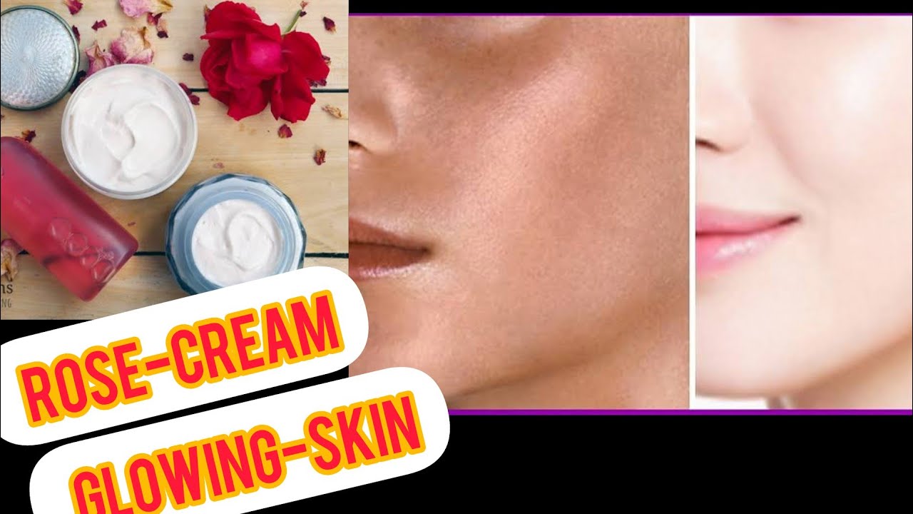 DIY Rose Cream|For Glowing And Fresh Skin| - YouTube