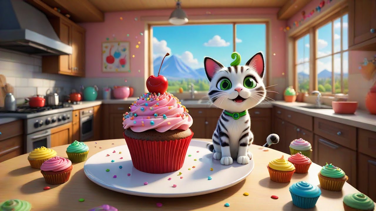 The Cupcake Who Wanted to Sing 🧁🎤 | Fun Kids Story | Preschool ...