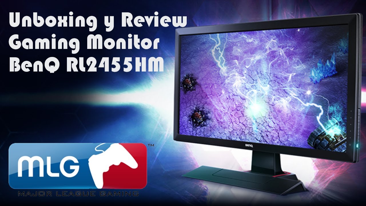 Unboxing / Review Monitor BenQ RL2455HM - YouTube