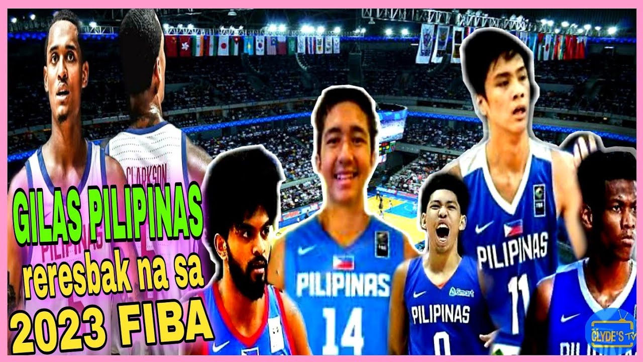 GILAS PILIPINAS LINE UP // FIBA WORLD CUP 2023 // WORLDCLASS PINAS ...