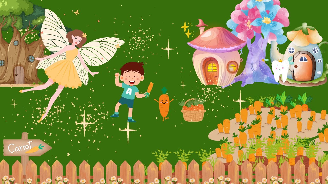 Milo's Magic Carrot Garden | Prebiotic Smile Tales - YouTube