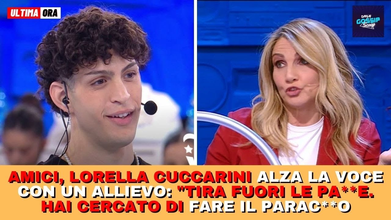 Lorella Cuccarini Trasmette Parole di Saggezza per Dare Forza a Mida ...