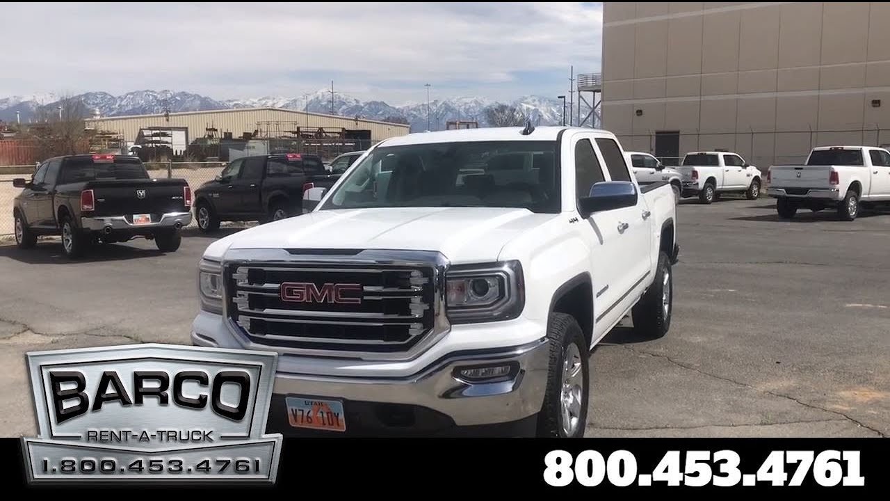 GMC Sierra 1500 SLT | 1/2 Ton HD Crew Cab 4x4 Fleet Rental Truck from ...