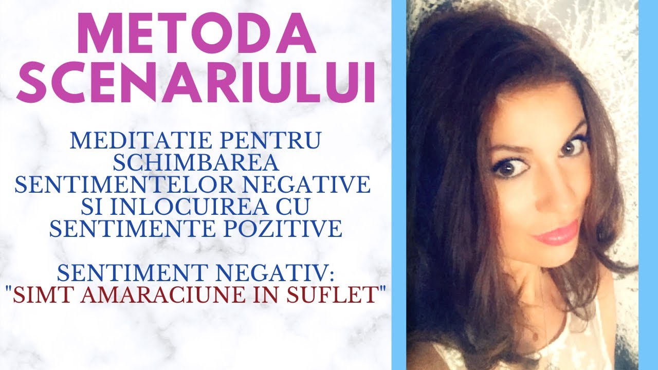 Sentiment NEGATIV" Simt amaraciune in suflet "tranformat in sentimente ...