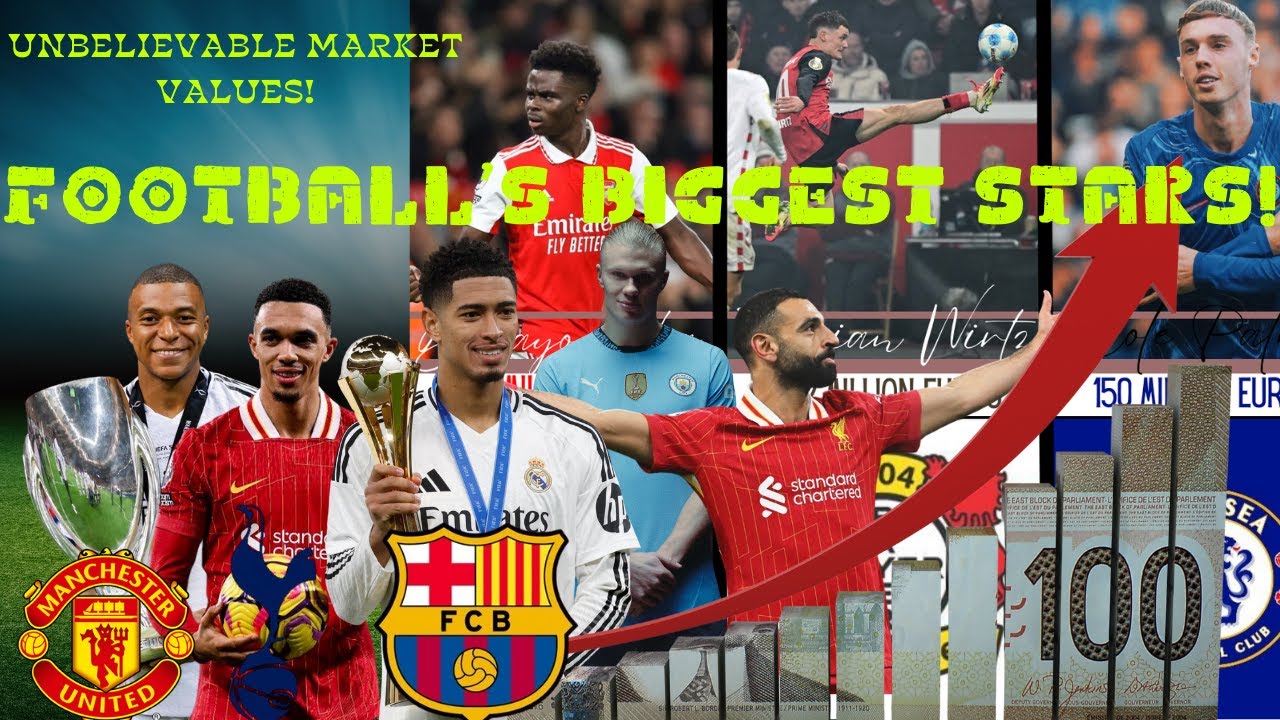 🔥 Top 33 Most Valuable Football Players in the World (2025) – Shocking ...