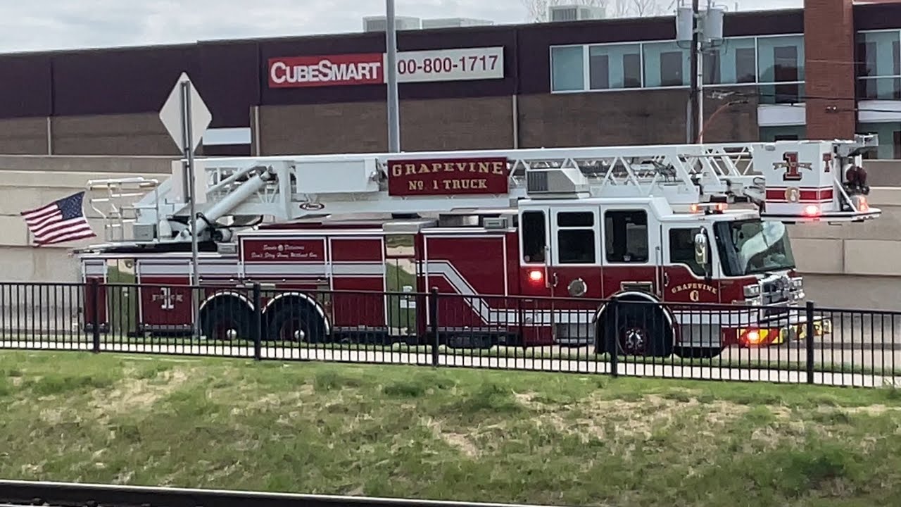 Grapevine Fire Department: Truck 1, Engine 3, & Battalion 1 Responding ...