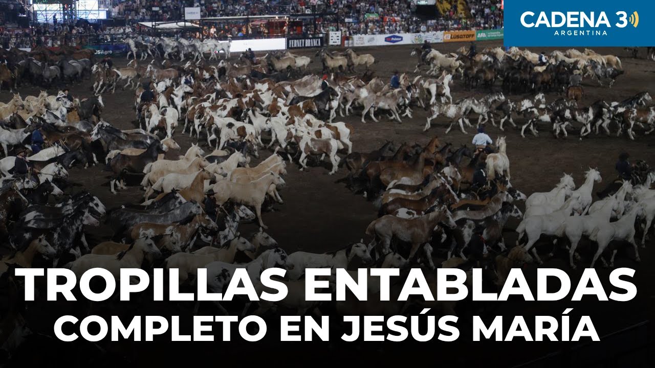 TROPILLAS ENTABLADAS - JESÚS MARÍA FESTIVAL DE LA DOMA Y FOLKLORE 2025 ...