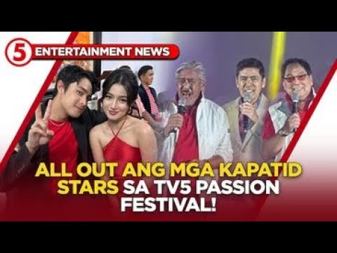 Entertainment News | ALL-STAR TV5 PASSION FESTIVAL! 🥳 - YouTube