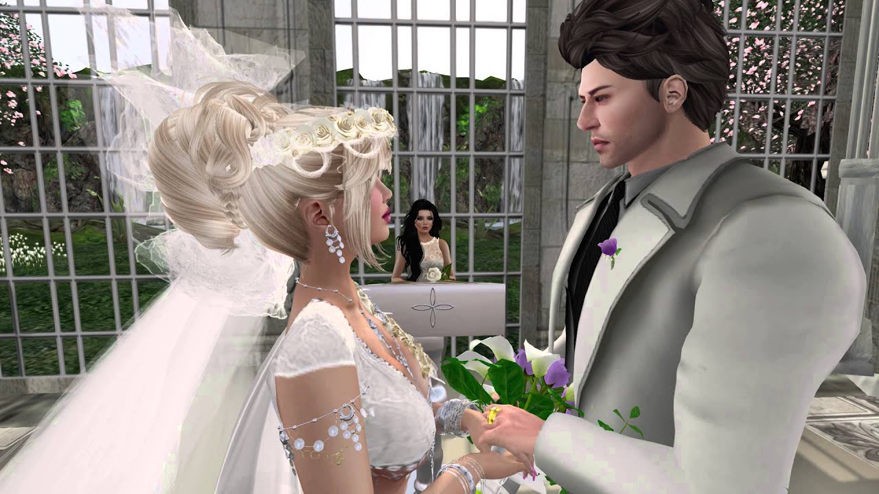 Reda & Marie Second Life Wedding - 9.20.15. - YouTube