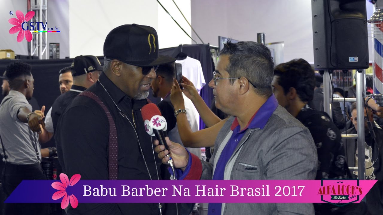 Babu Barber na Hair Brasil 2017 - YouTube