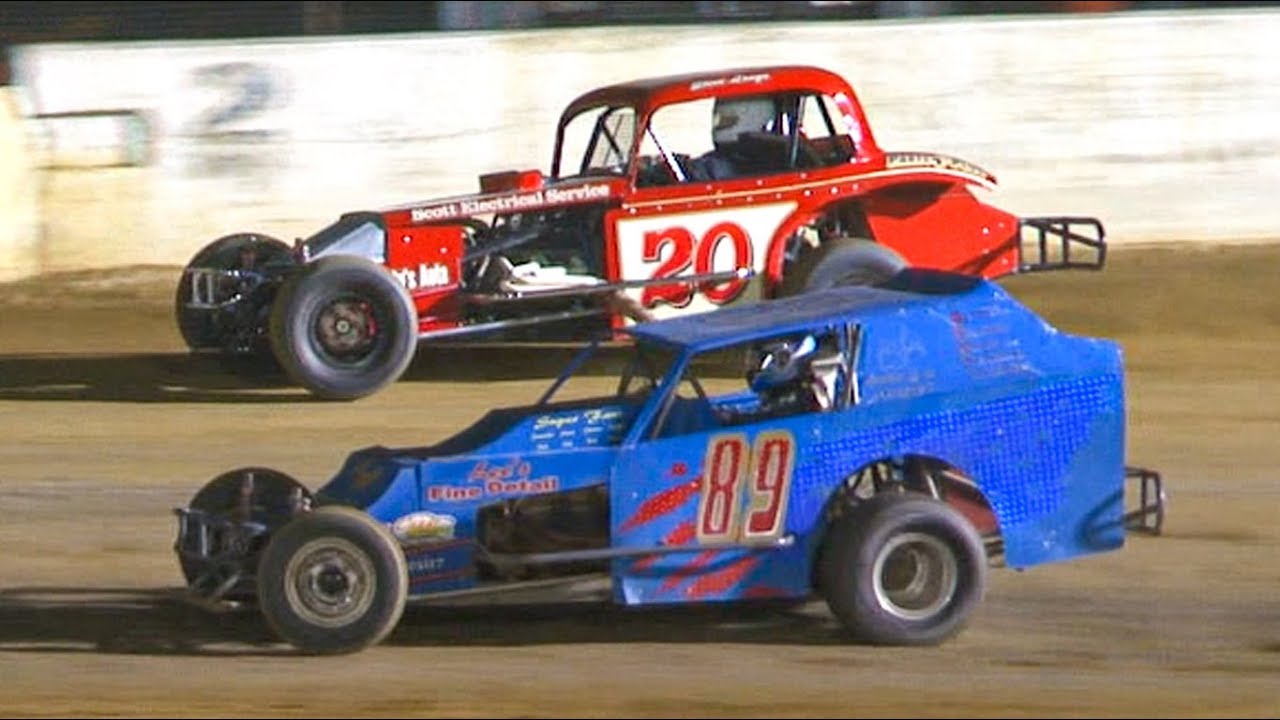 Vintage Modified Feature | Stateline Speedway | 8-31-19 - YouTube
