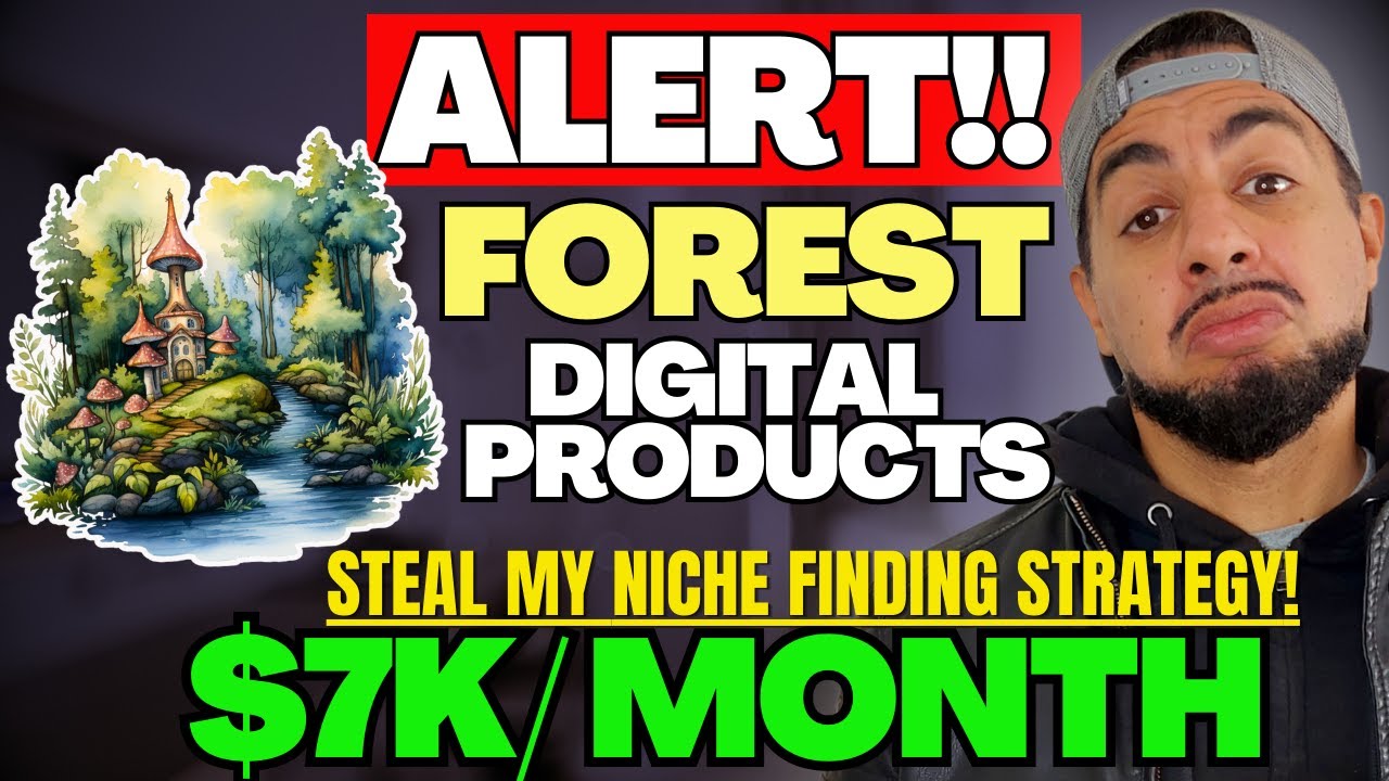 ALERT ETSY Success: HIGH Demand UNSATURATED FOREST Digital Products ...