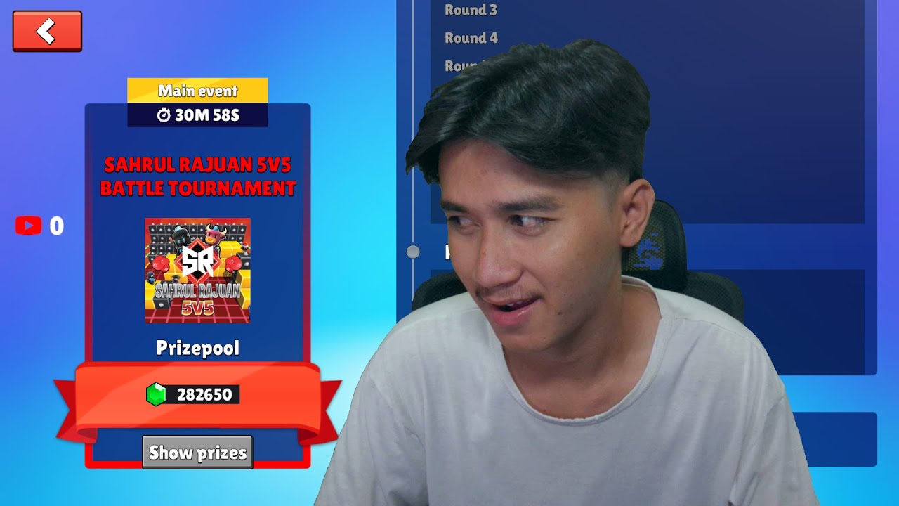 SAHRUL RAJUAN 5V5 TOURNAMENT BLOCK DASH LEGENDARY BATTLE! - Stumble ...