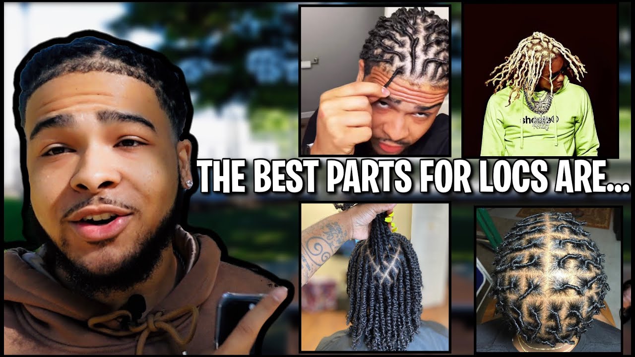 DIFFERENT PARTING STYLES FOR LOCS ‼️THE BEST PARTING STYLE TO START YOU ...