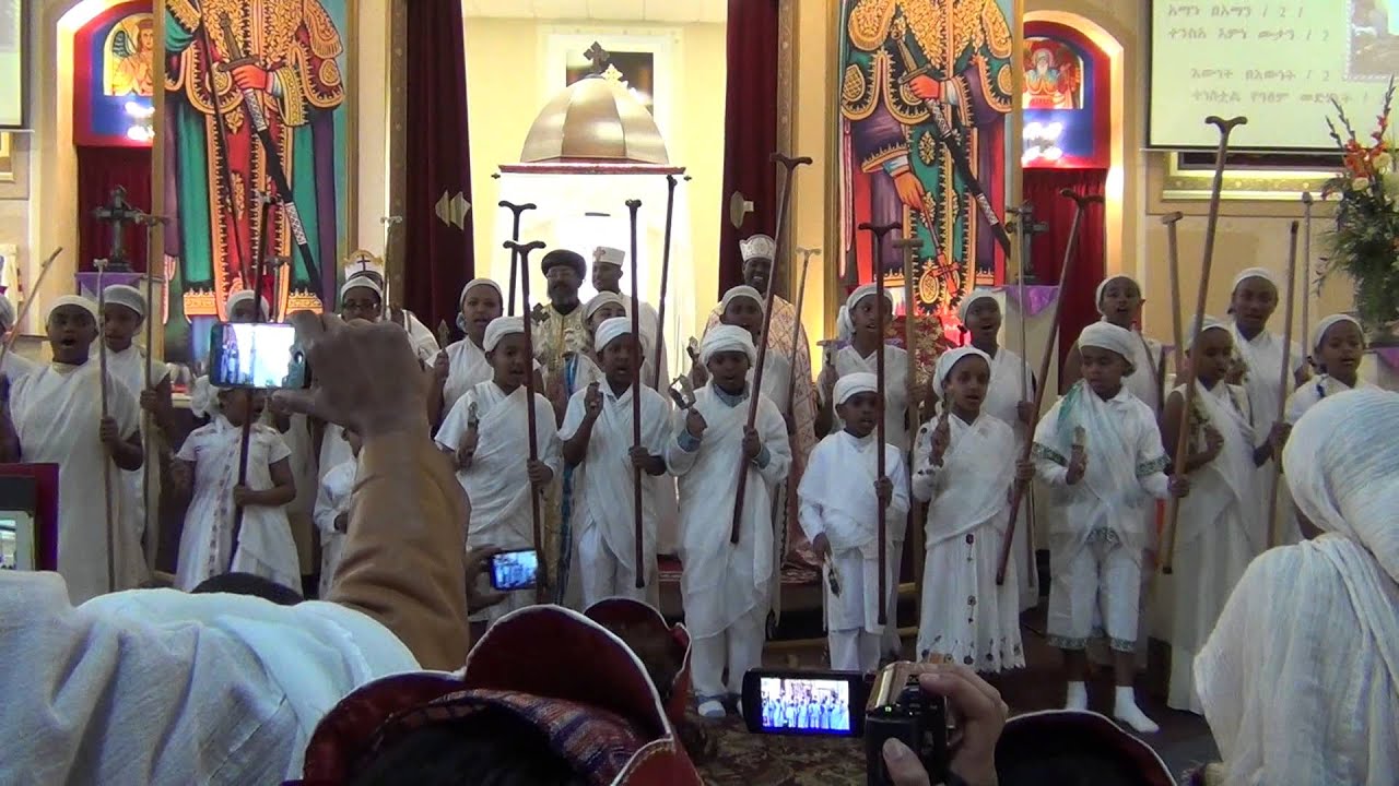 The Children's Wereb at Gishen Mariam EOTC Denver - YouTube