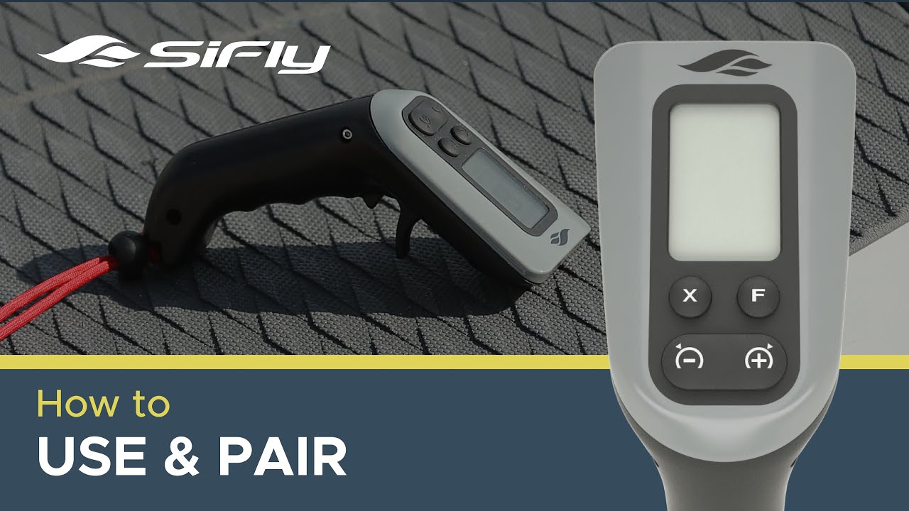 How to use and pair a SiFly remote controller - YouTube