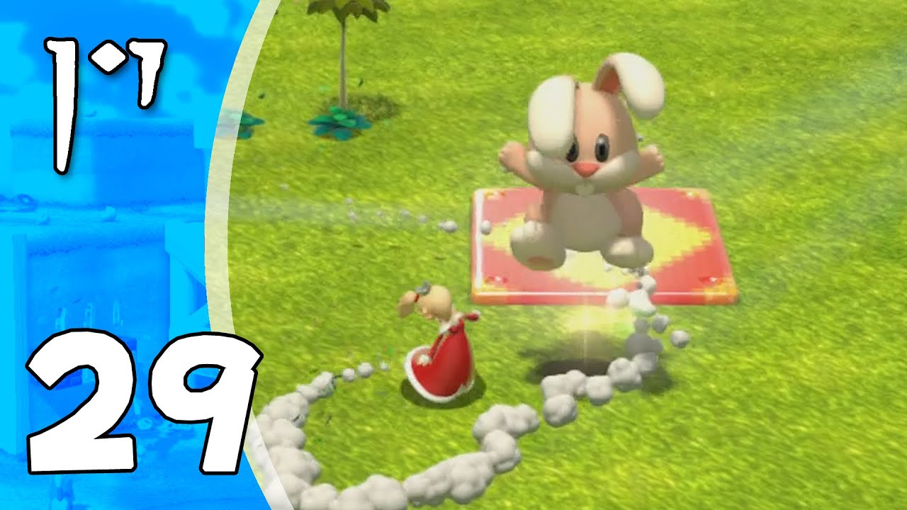 Super Mario 3D World (Blind) - Part 29 - Rabbit Season - YouTube