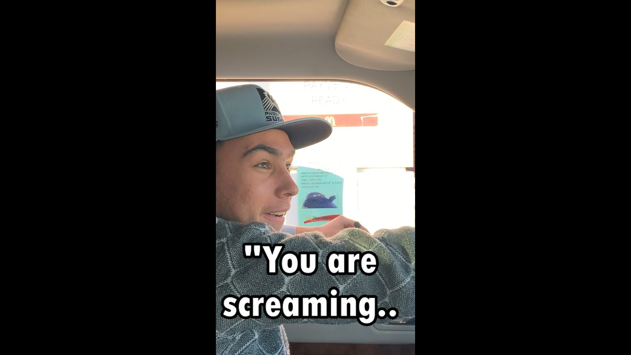 Screaming a Drive Thru Order at McDonald's | Full Video - YouTube