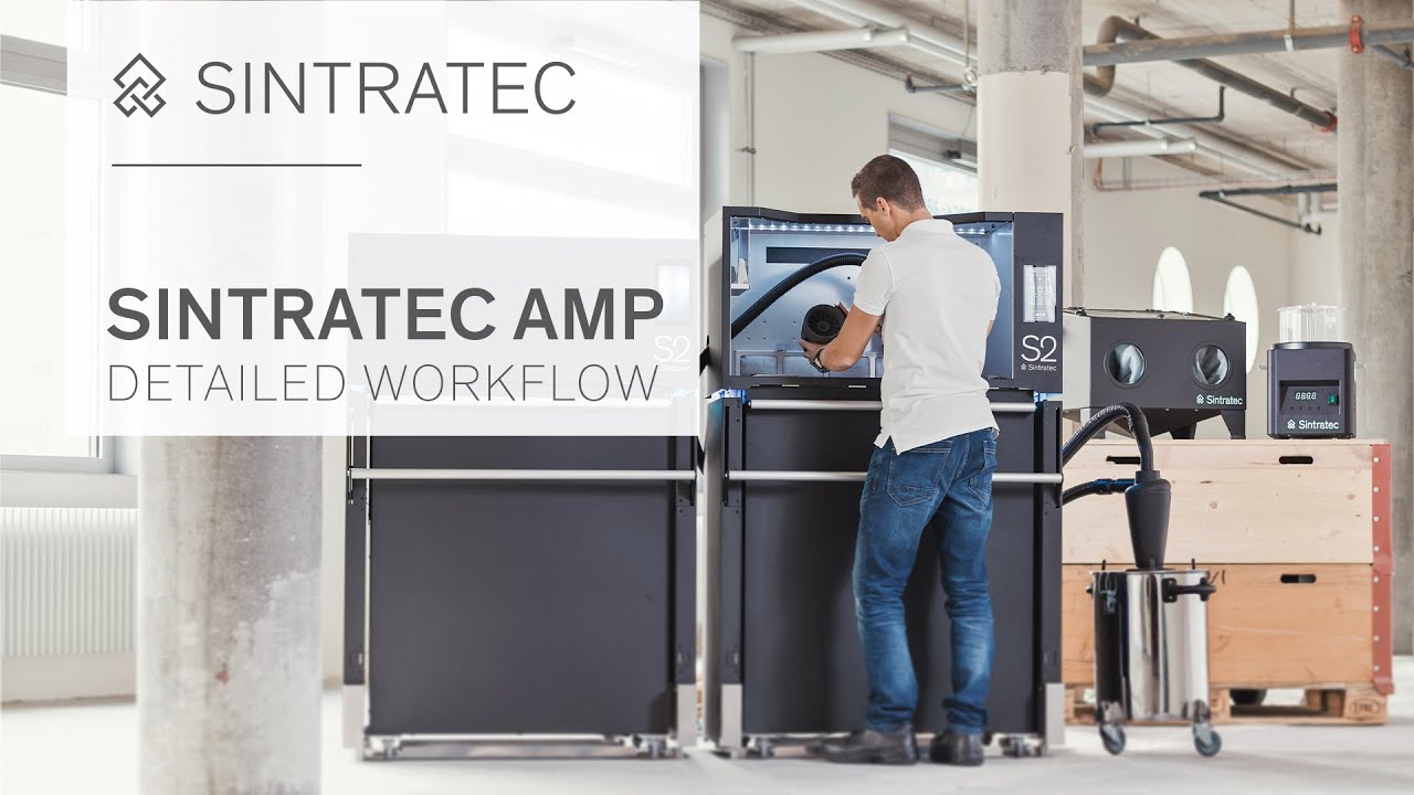Sintratec S2 / All-Material Platform – Detailed Workflow - YouTube
