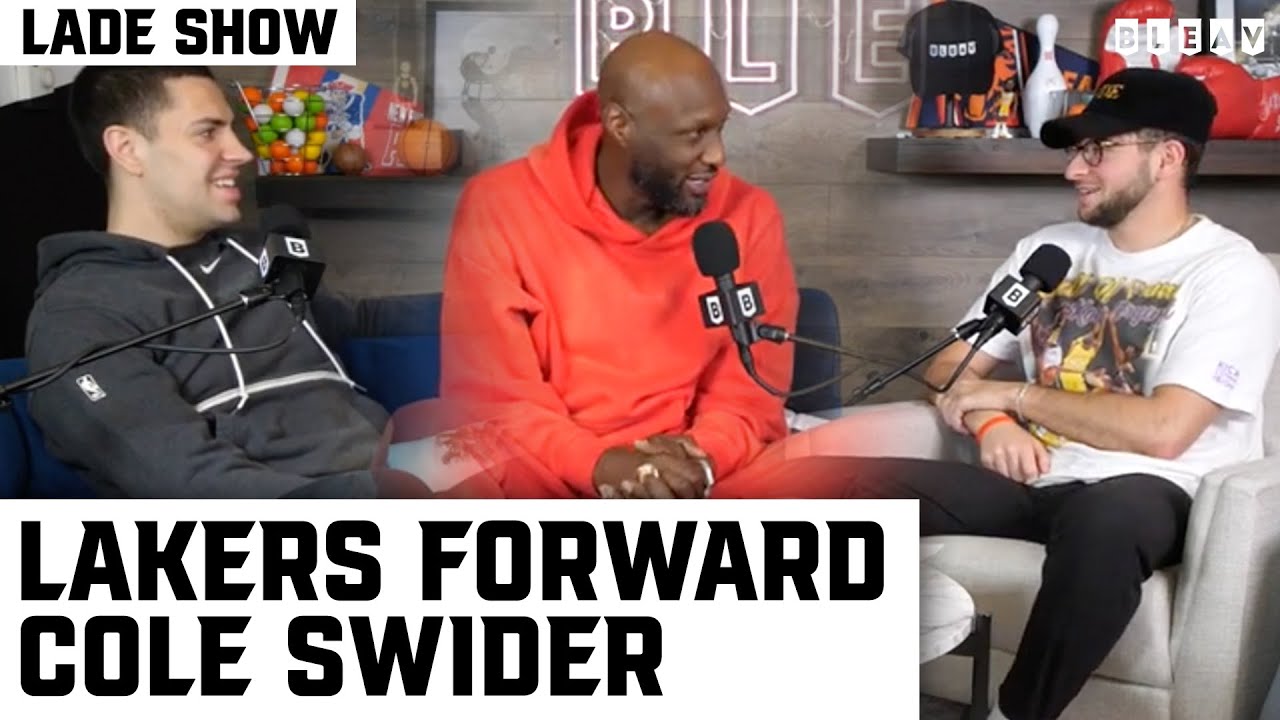 Lakers' Cole Swider Hops On The LADE Show - YouTube