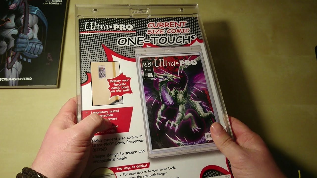 Video Review: Ultra Pro - One Touch - Magnetic - Comic Holder (German ...