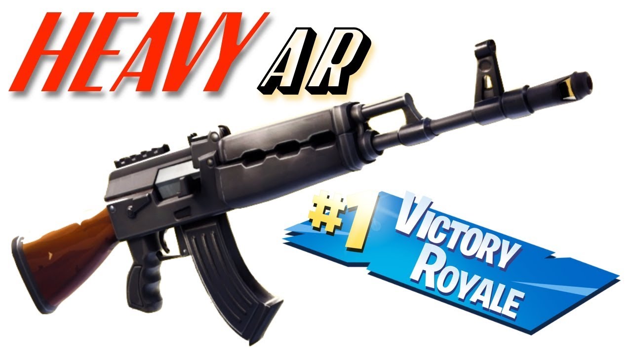 FORTNITE HEAVY AR IS THE BEST! (New Item) - YouTube