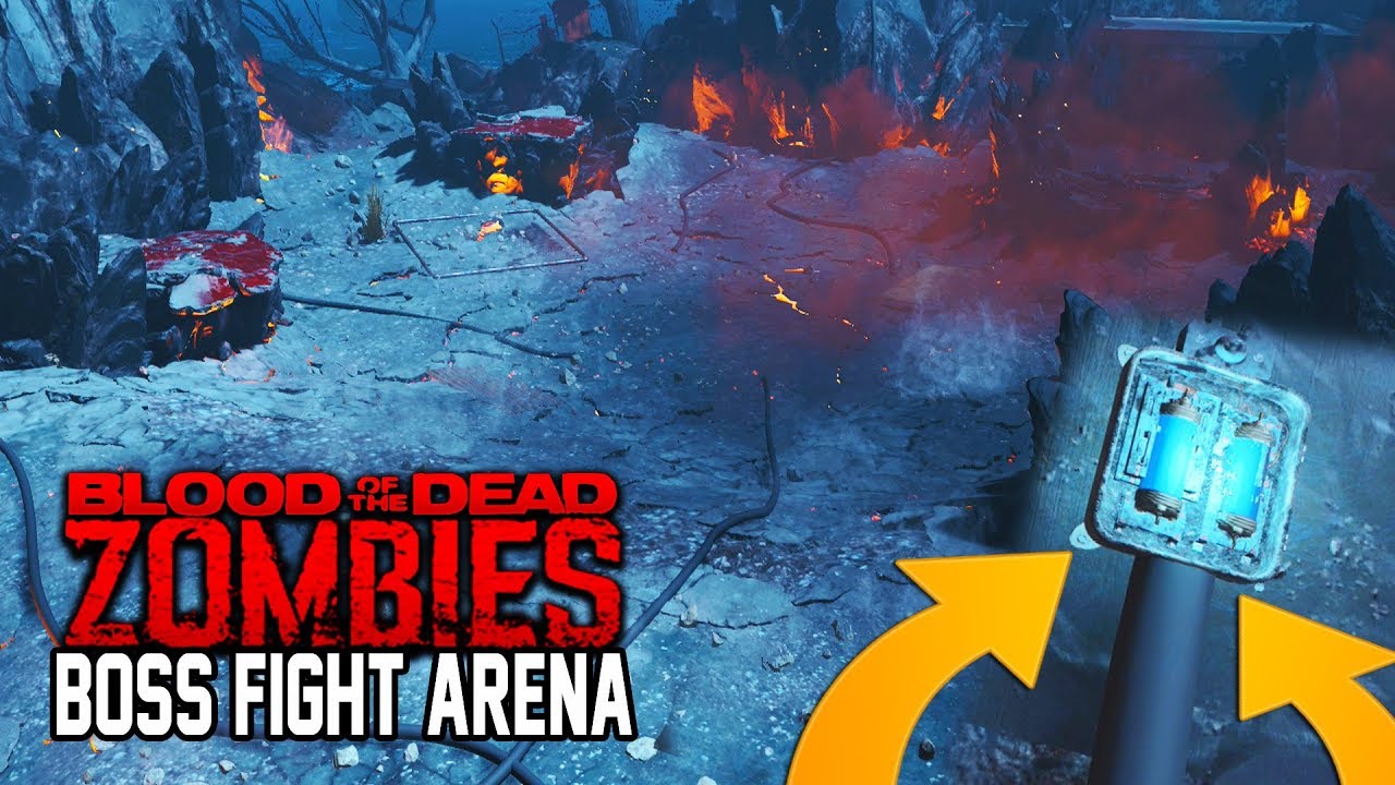 BLOOD OF THE DEAD FINAL BOSS FIGHT ARENA FOUND! (Black Ops 4 Zombies ...