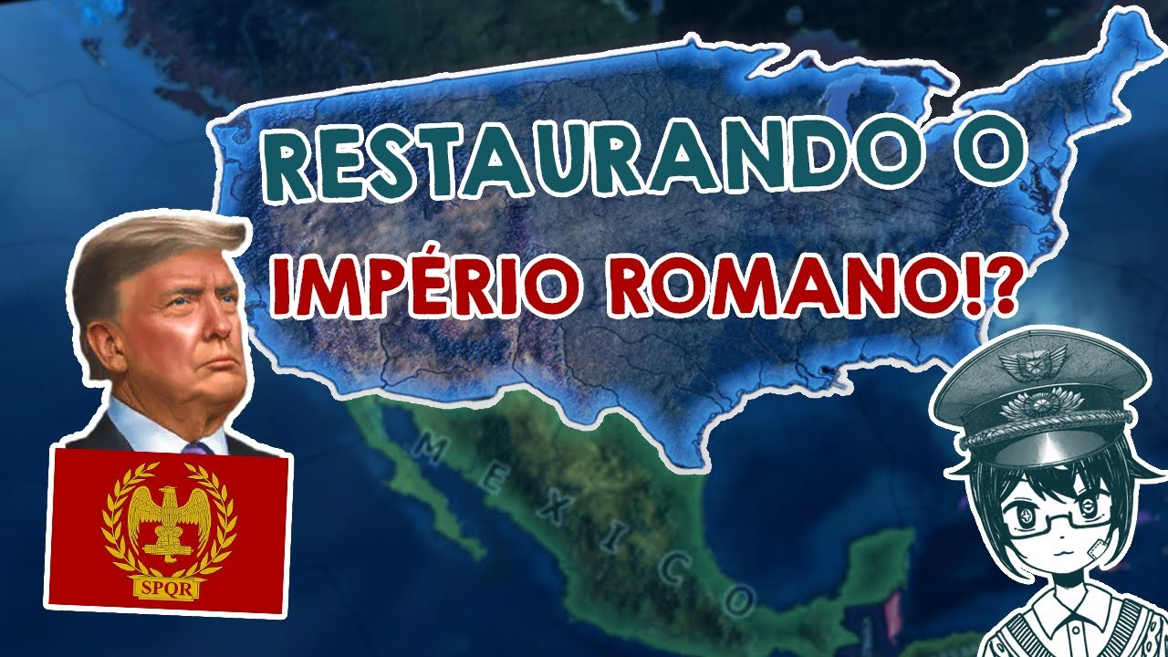 TRUMP VOLTA COM O IMPÉRIO ROMANO-AMERICANO NO HOI4! sr discord pix ...