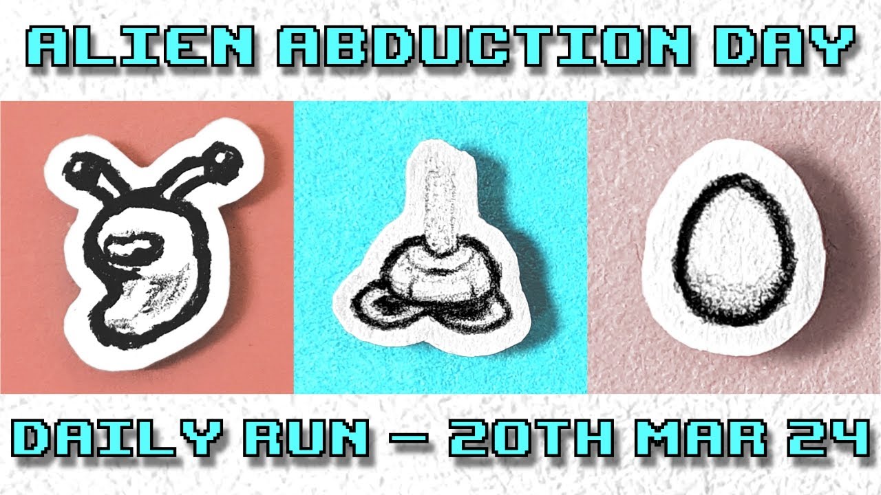 The Binding of Isaac | Special Daily Run (Alien Abduction Day) 20th Mar ...