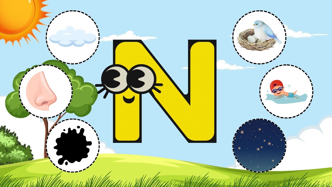 [ALPHABET] La Lettre N - YouTube