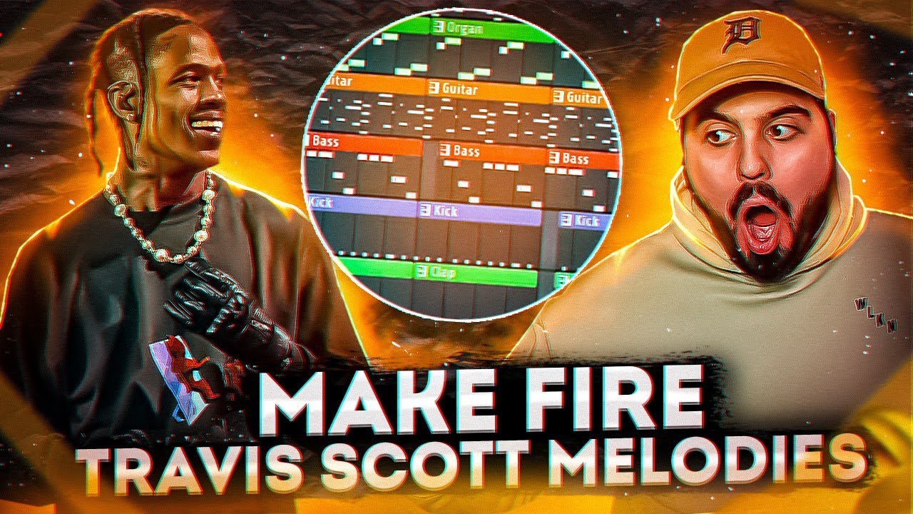 The Easy Way To Make Dark Travis Scott Melodies - YouTube