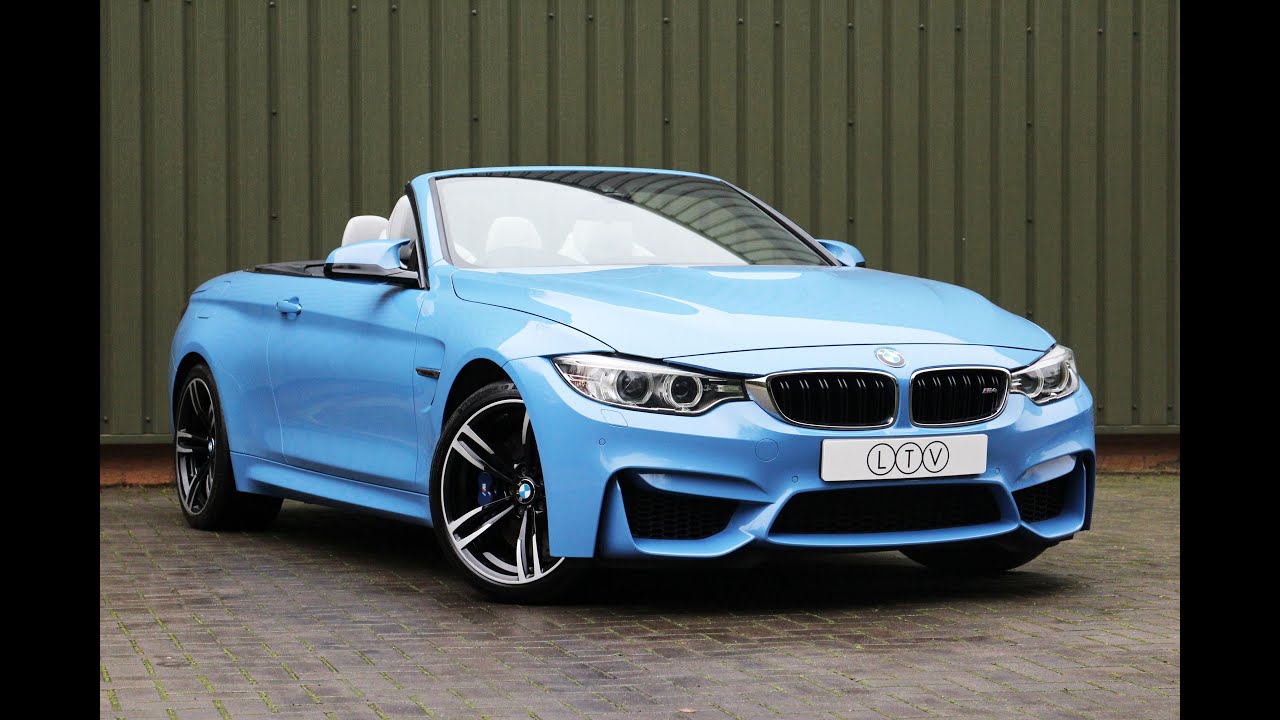 2016/66 BMW M4 3.0 BiTurbo DCT - Yas Marina Blue with Silverstone hide ...